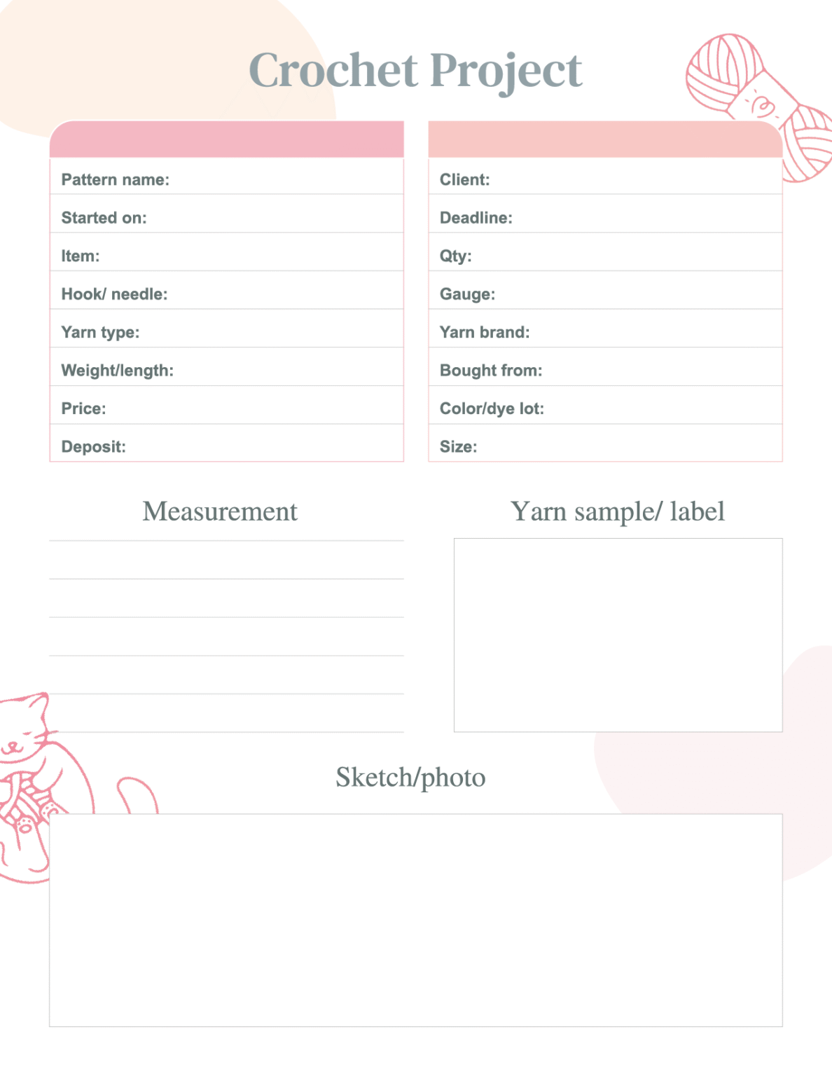 Crochet Templates - CraftSaints
